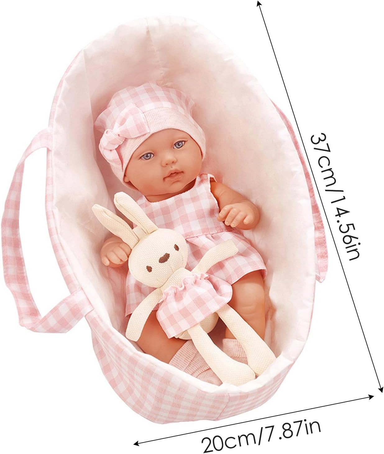 Annewi Reborn Baby Dolls, 12 Inch Lifelike Realistic Newborn Baby Doll ...