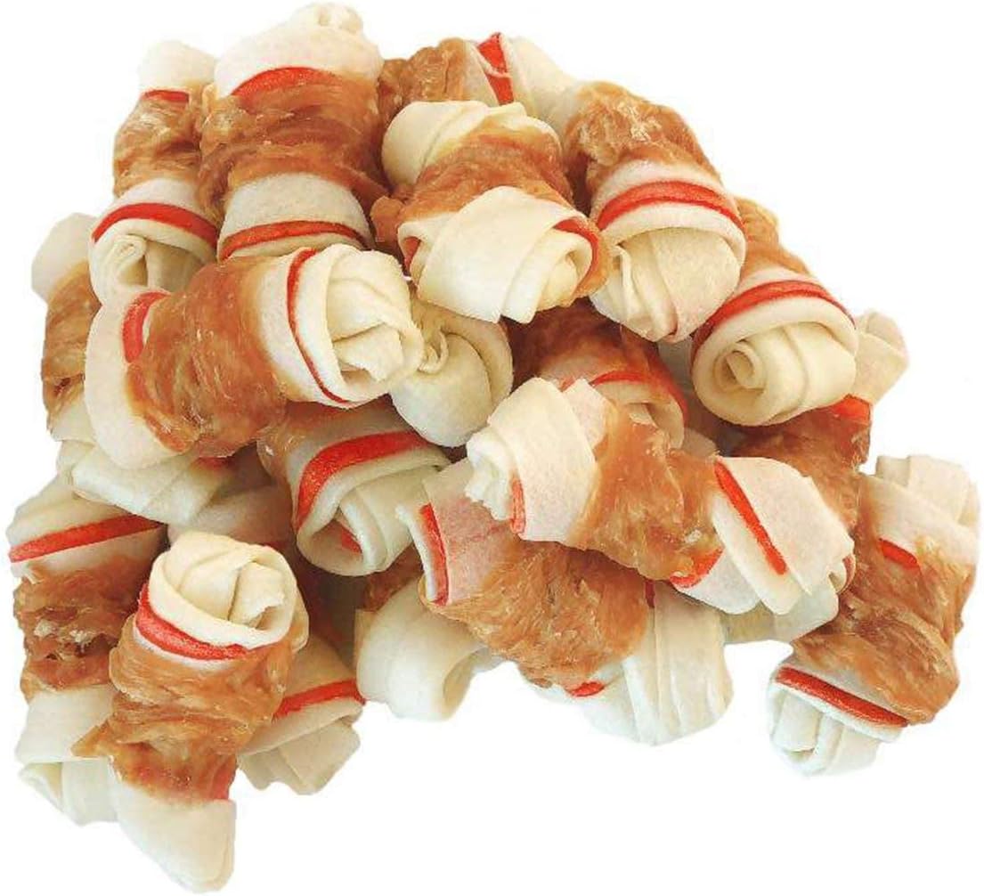 Amazon.com : Alpha Dog Series Chicken Wrapped Rawhide Chews, 16 Oz ...