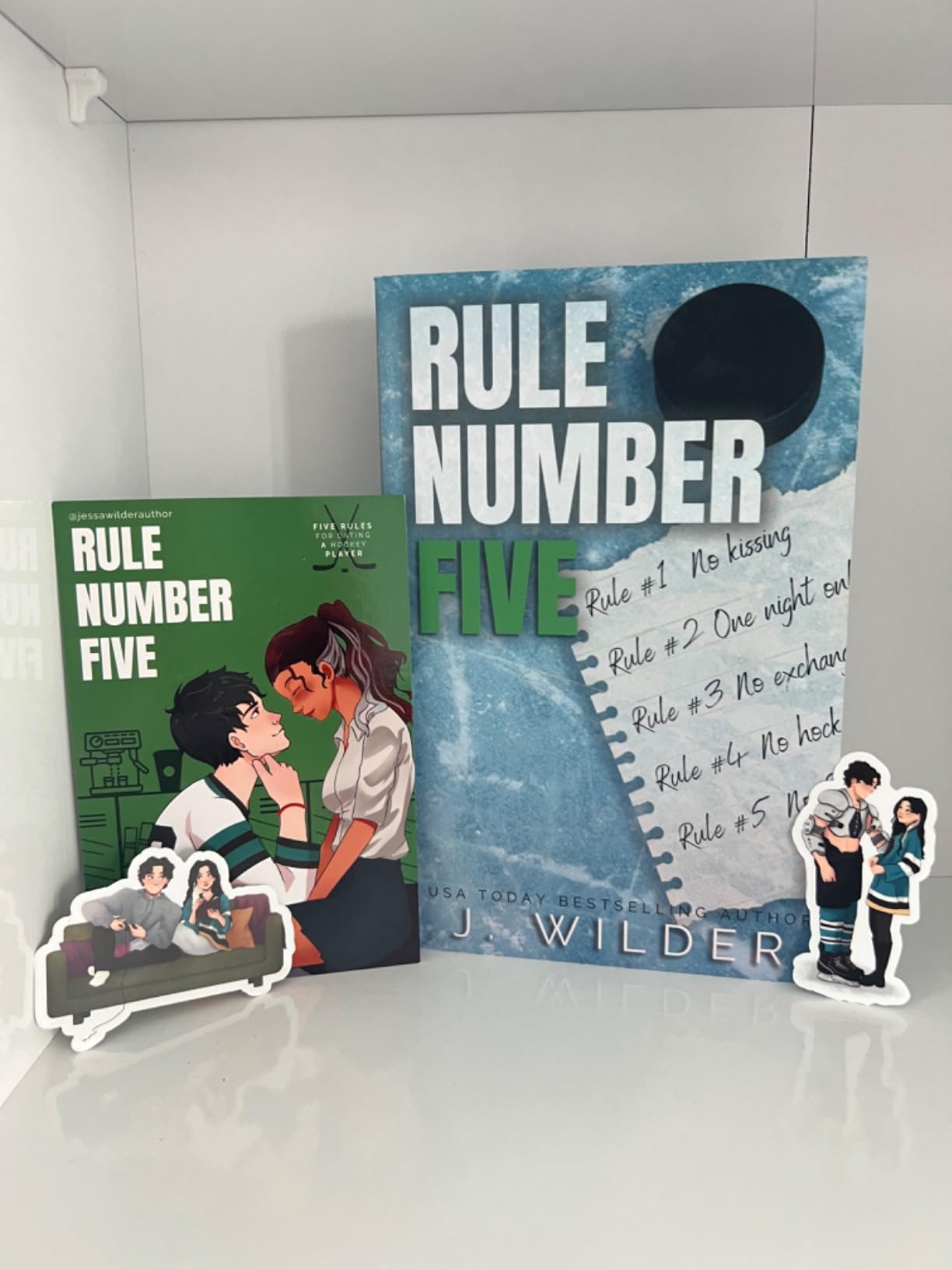 Rule Number Five: A College Hockey Romance (Rule Breaker Series Book 1 ...