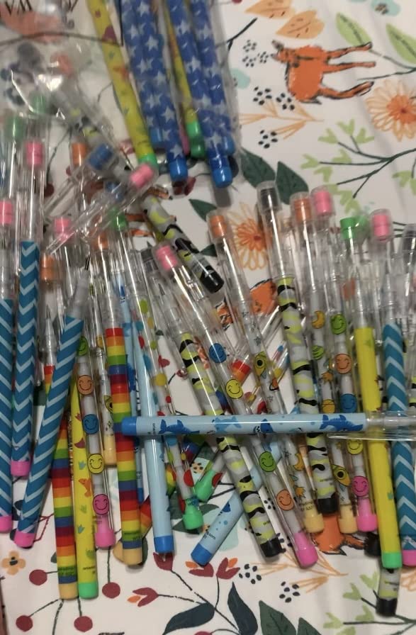$6/mo - Finance Fun Express Stacking Point Pencil Assortment (100 ...