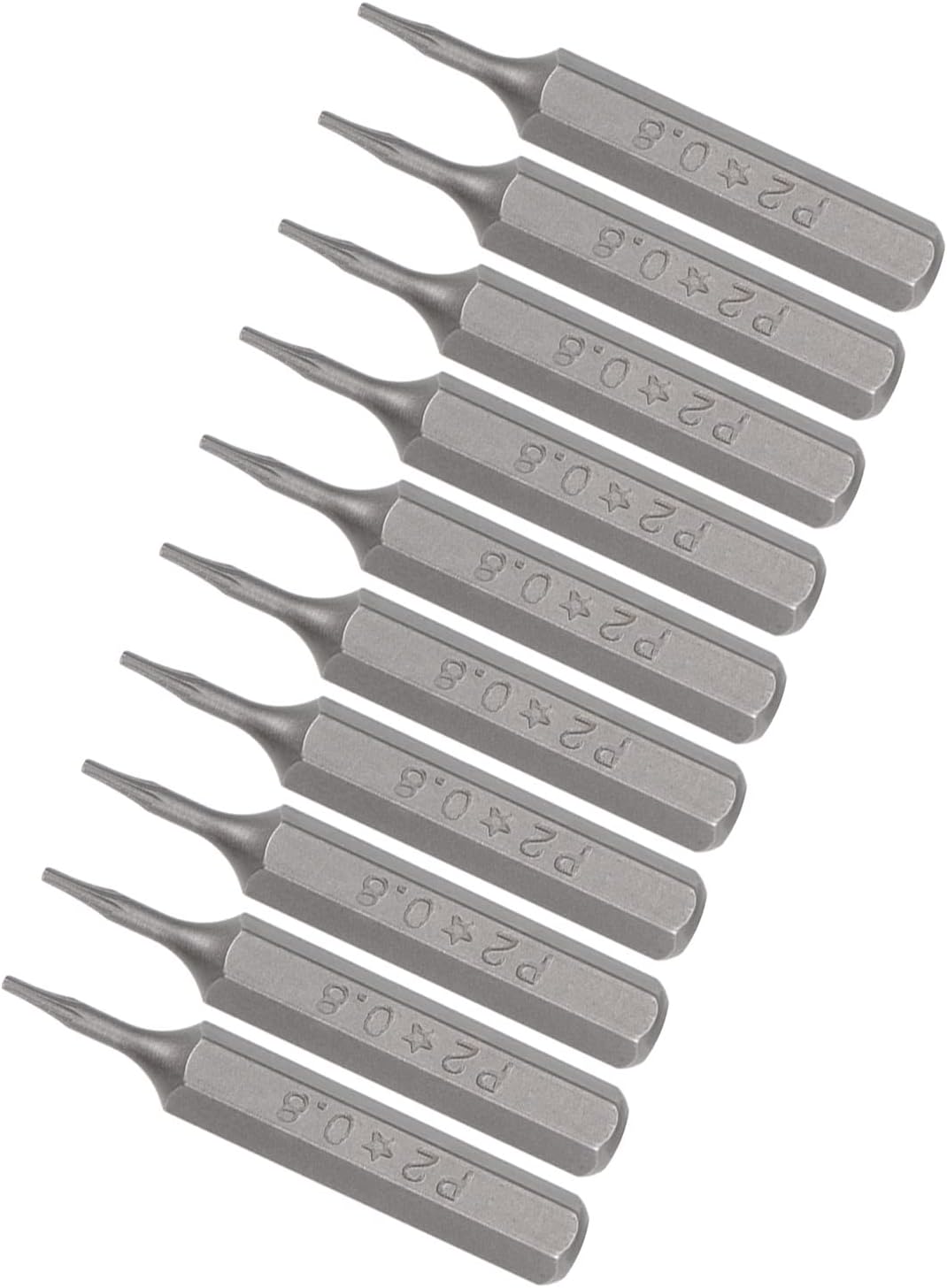 Kozelo 10pcs Star Bit - [1.1 Inch x H5/32 x P2/0.8mm] Hex Shank Torx ...