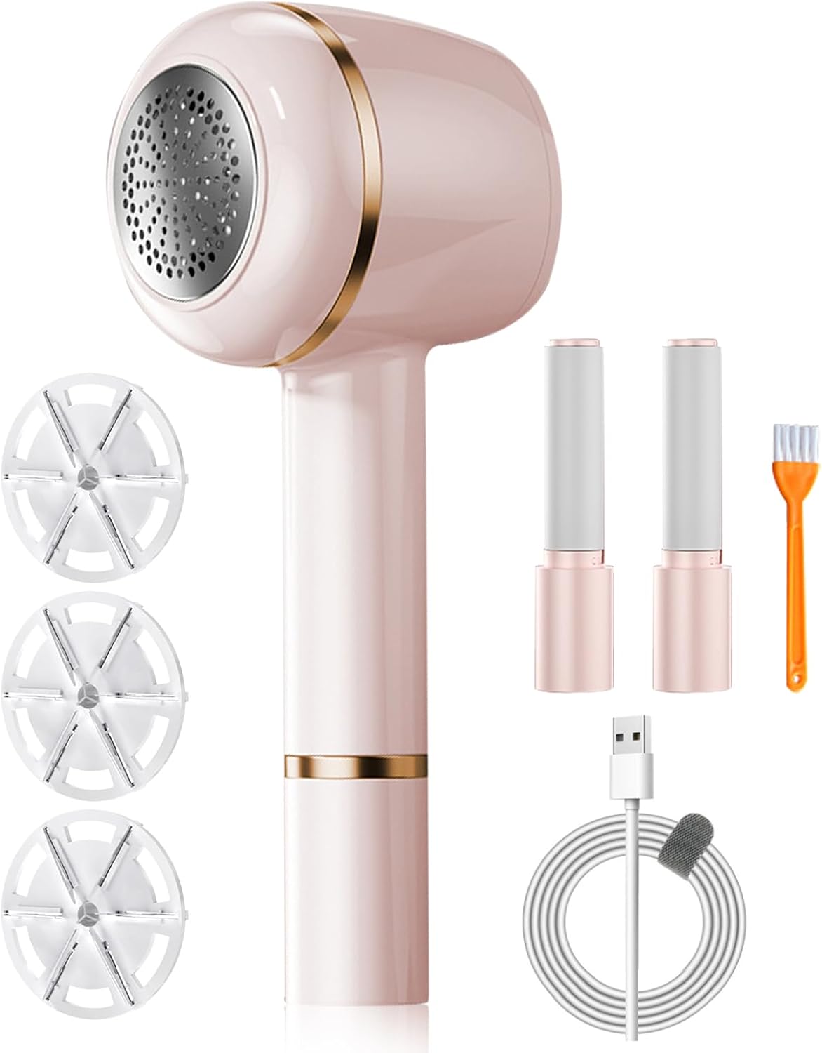 Amazon.com: UJAY Rechargeable Fabric Shaver and Lint Remover,Battery ...