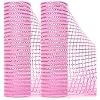 Amazon.com: Ribbli 2 Rolls Light Pink Mesh Ribbon,10 inch x 30 feet ...