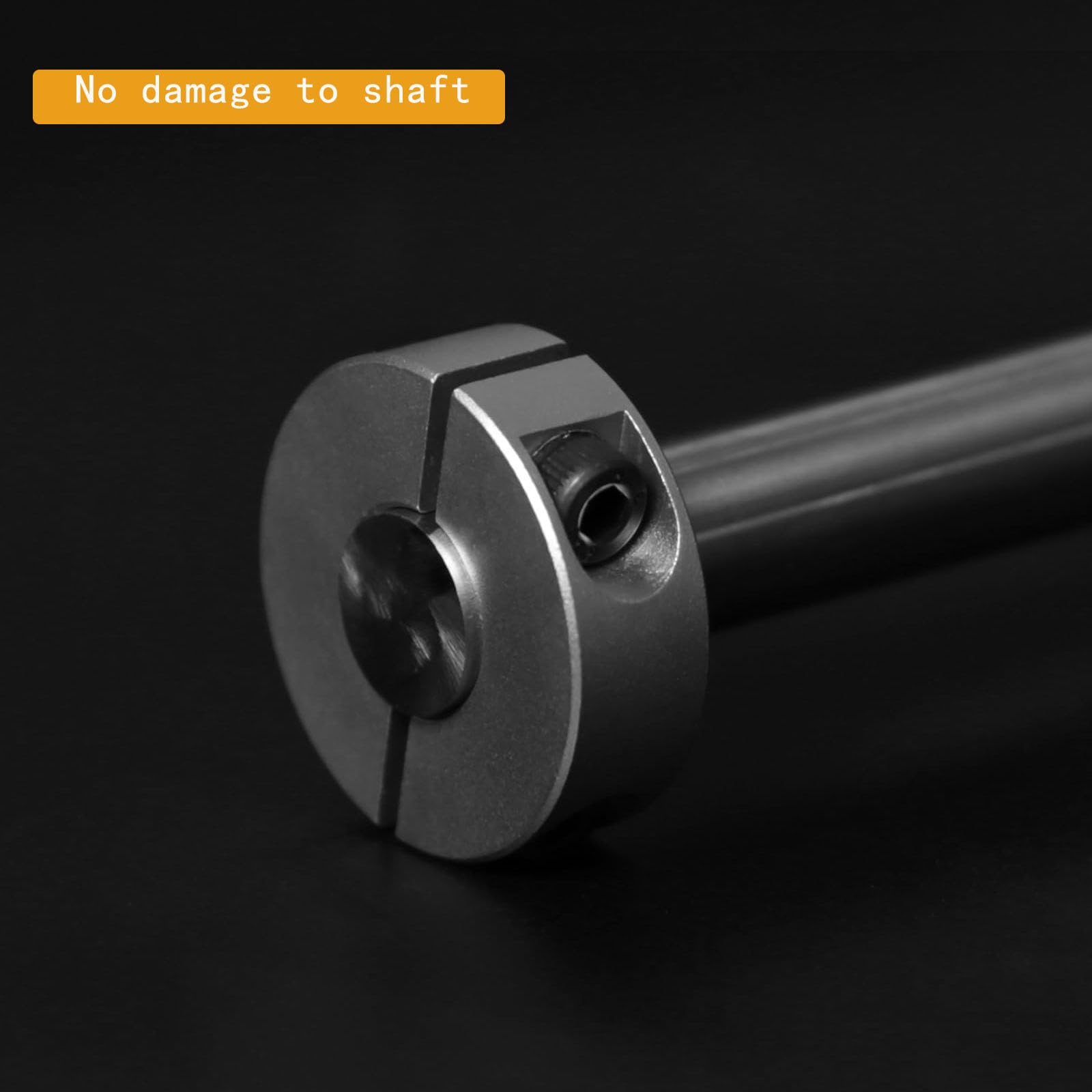 Snapklik.com : Sinoblu Split Shaft Collar, 10mm Bore H7, 30mm OD, 10mm ...