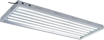 Amazon.com: BloomGrow 4FT T-5 HO Fluorescent Lighting Kit 6-Bulb 54W ...