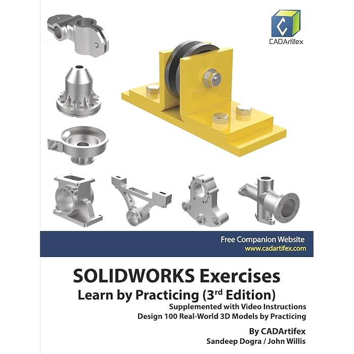 Buy SOLIDWORKS Exercises - Learn by Practicing (3rd Edition ...