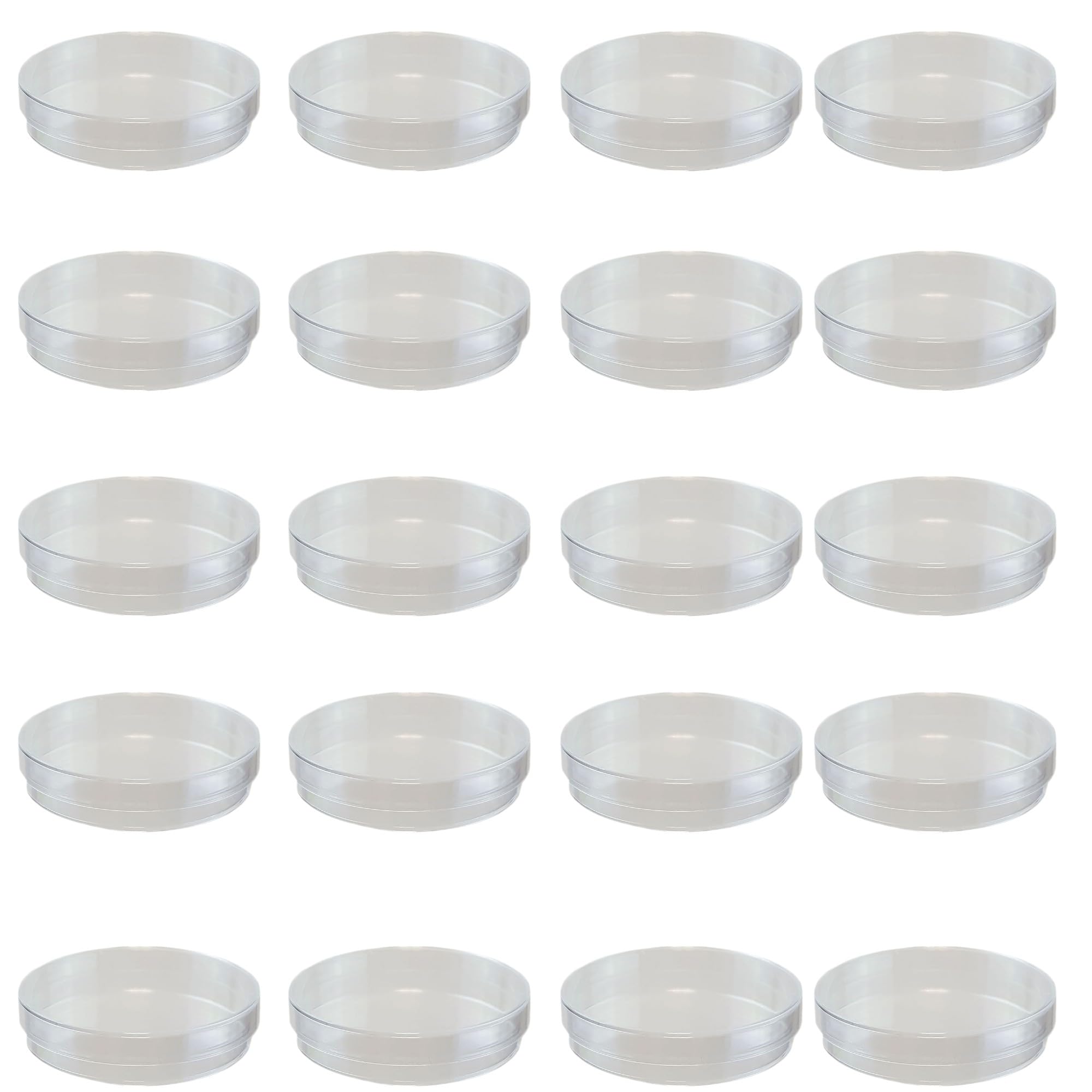 1500-8 Polystyrene Petri Dish, Sterile, 50mm by 15mm, Pack of 20 ...