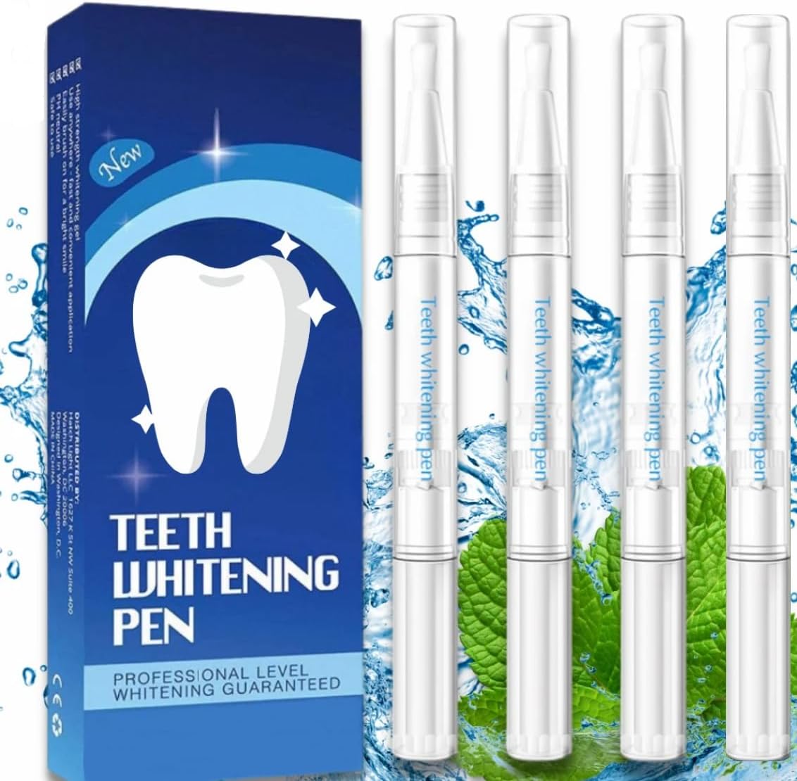 Amazon.com: Teeth Whitening Pen, Up to 1-6 Shade Whiter in 1-2 Weeks ...