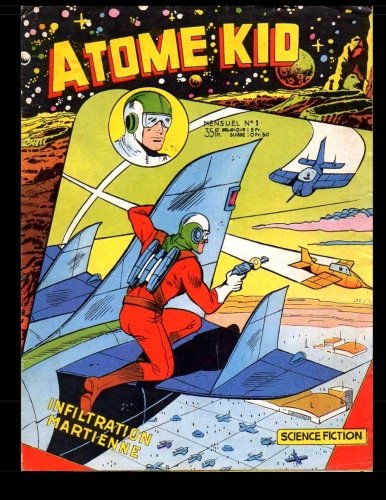 Atome Kid #1 (B&W): French Language Books (Science Fiction Comic ...
