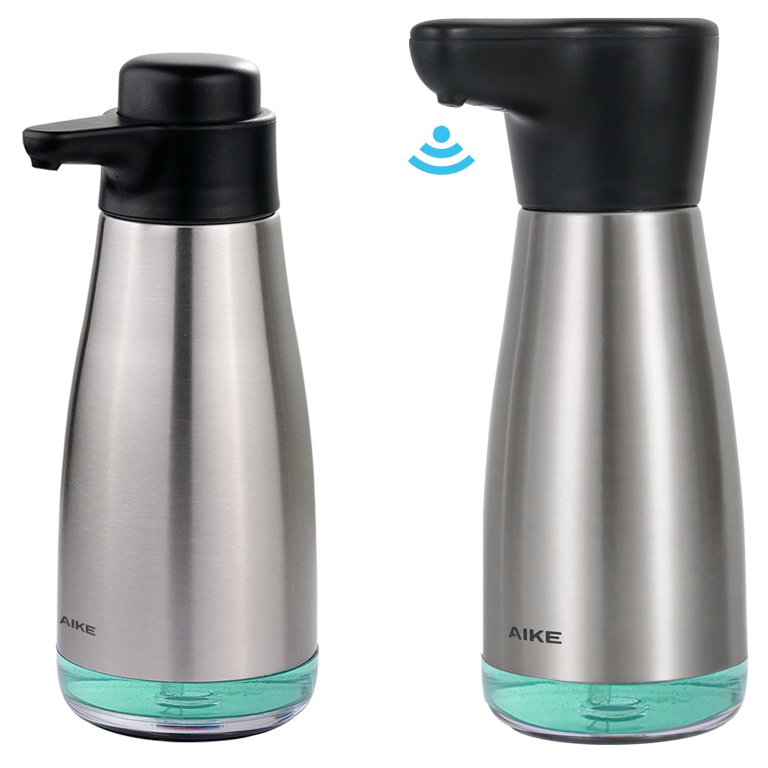 Amazon.com: AIKE Manual and Auto Liquid Soap Dispenser Bundle, Model ...