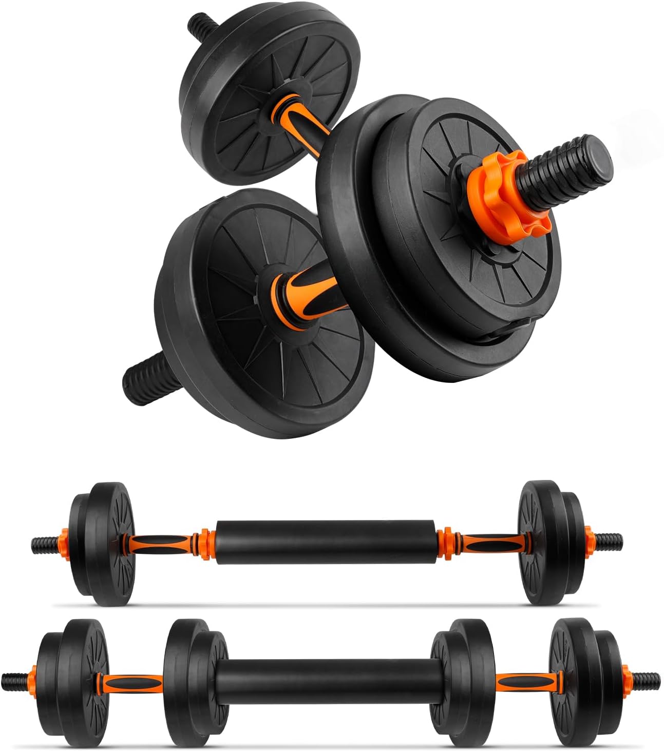 Amazon.com : Adjustable Weights Dumbbells Set, 22lbs Free Weights ...