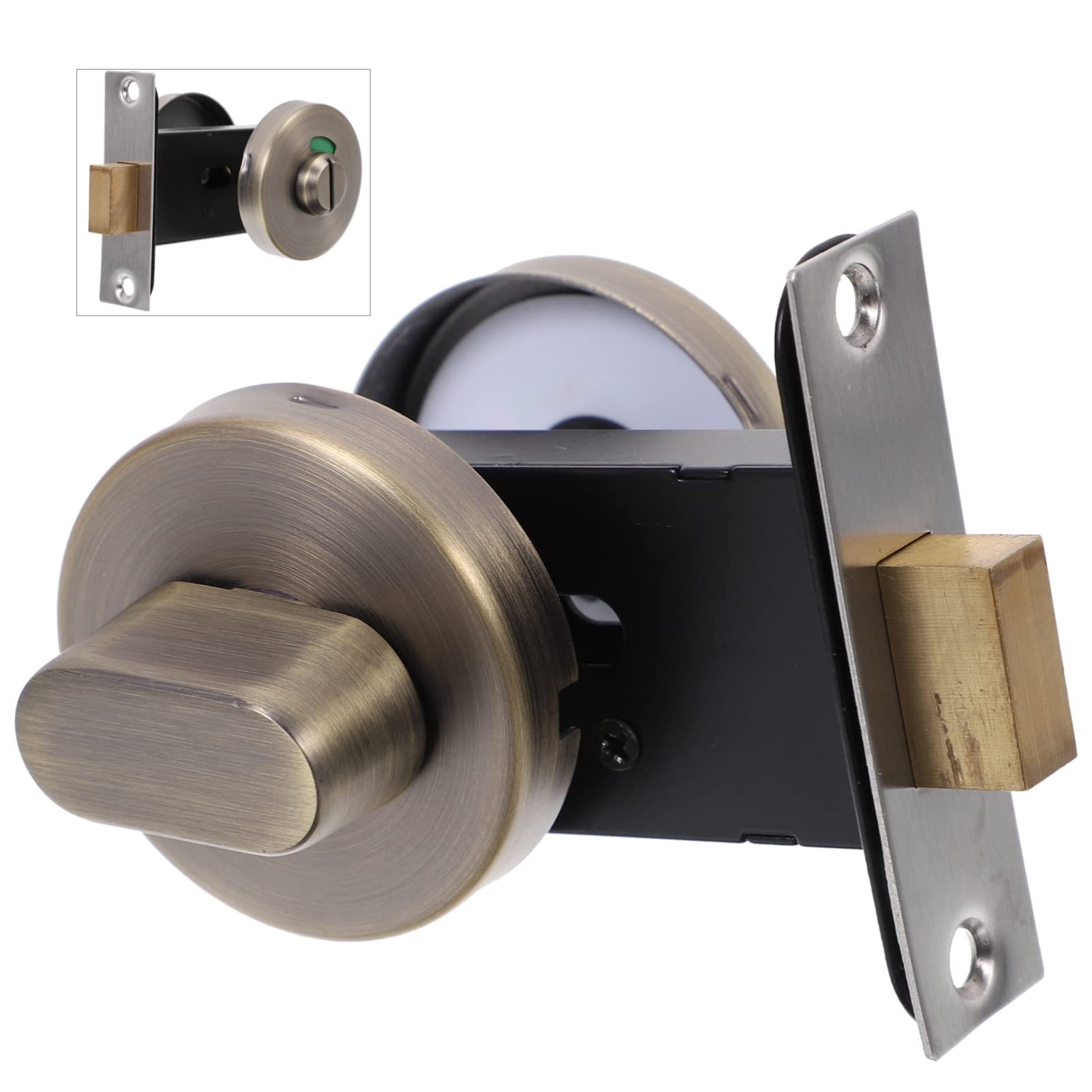 Buy Bathroom Stall Lock, Stainless Steel Door Security Lock Window ...