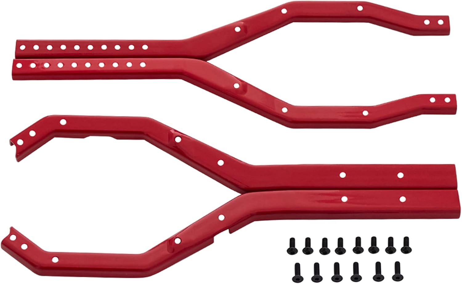 Amazon.com: SCX10 Chassis Frame Heavy Duty Wheelbase Adjustable Metal ...