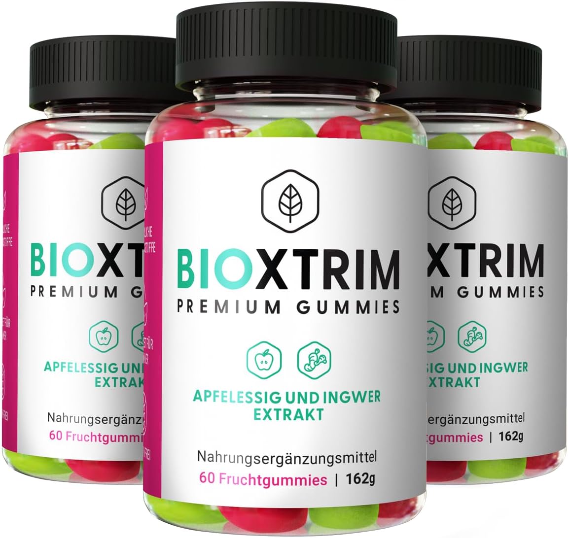 BIOXTRIM Keto Fruchtgummies - 3 x 60 - Bioxtrim-Fruchtgummis mit ...