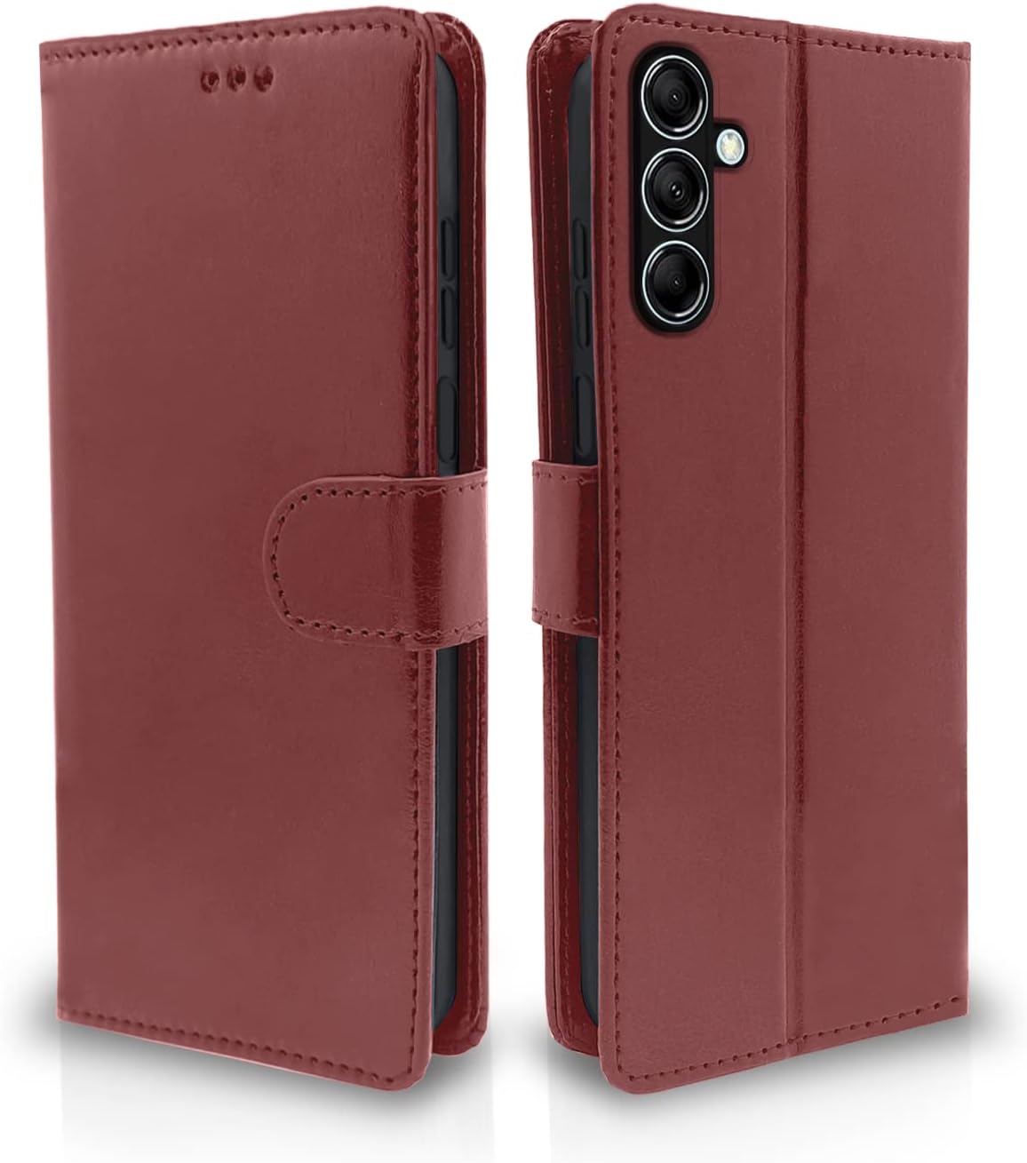 Pikkme Samsung Galaxy M14 5G Flip Cover Leather Finish | Inside TPU ...