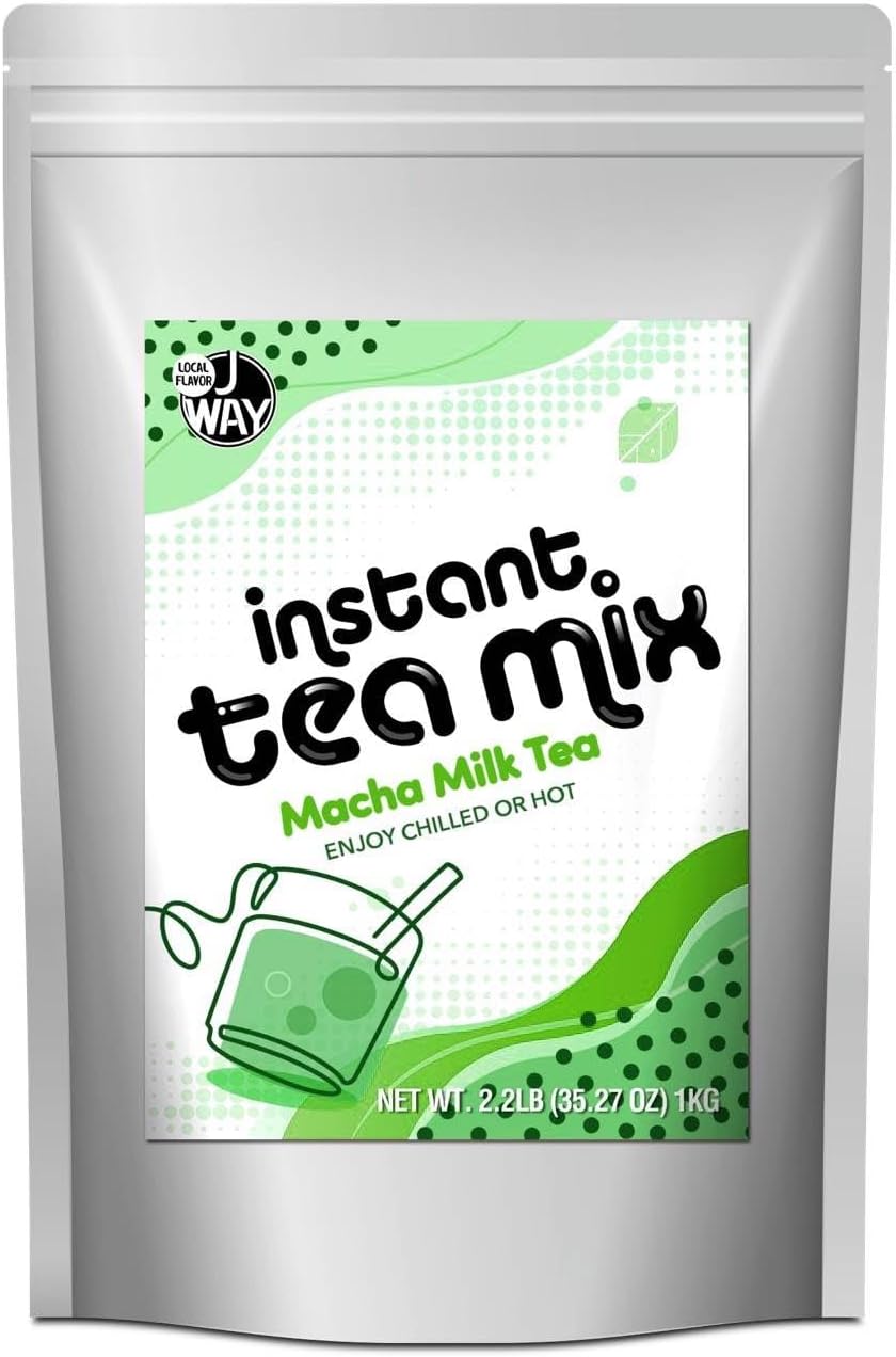 Amazon.com: J WAY LOCAL FLAVOR J Way Matcha Milk Tea 2.2 Lb (1 Count ...