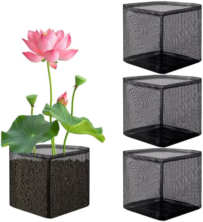 Amazon.com : PondH2o Floating Aquatic Water Garden Pond Planter Woven ...