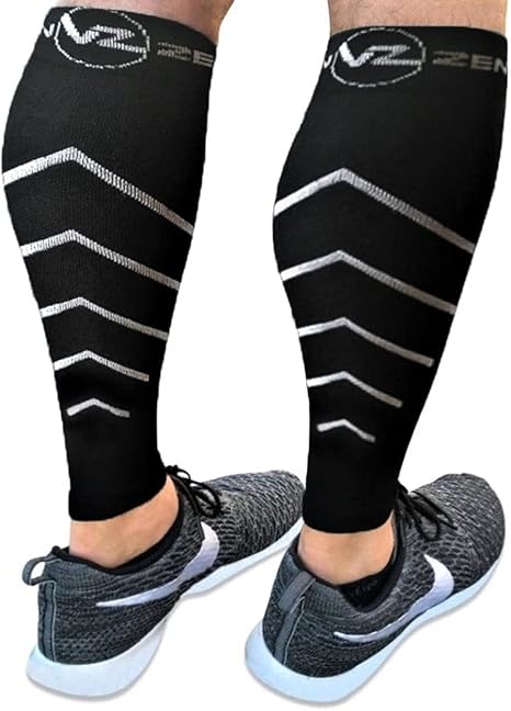 Amazon.com: Calf Compression Sleeve Toeless Compression Socks Women ...