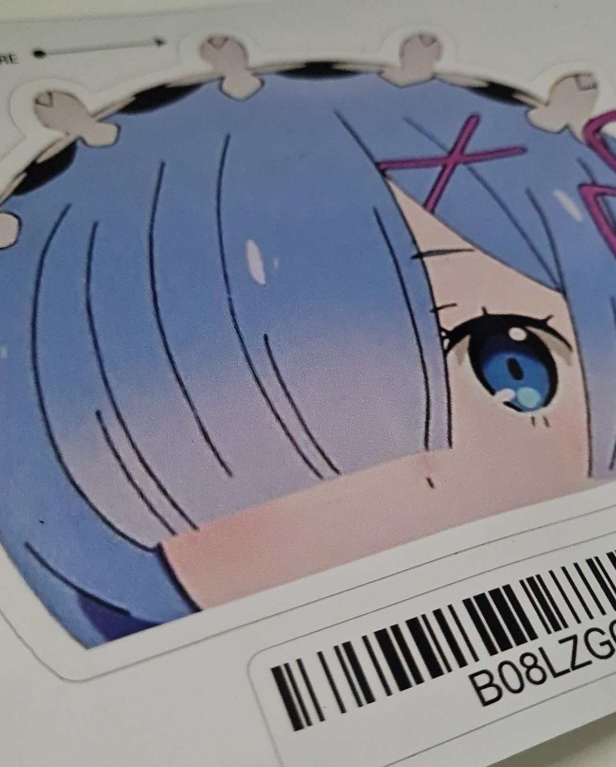 Amazon.com: Rem Peeker Sticker - Sticker Graphic - Auto, Wall, Laptop ...