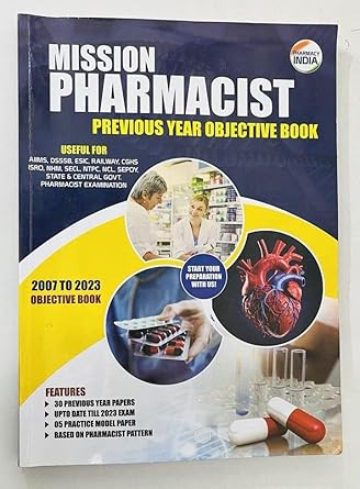 Buy Mission Pharmacist Book Online at Low Prices in India | Mission ...
