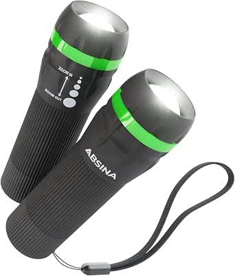 ABSINA 2X mini Torch for Kids - Small Torches Battery Powered with 60 ...