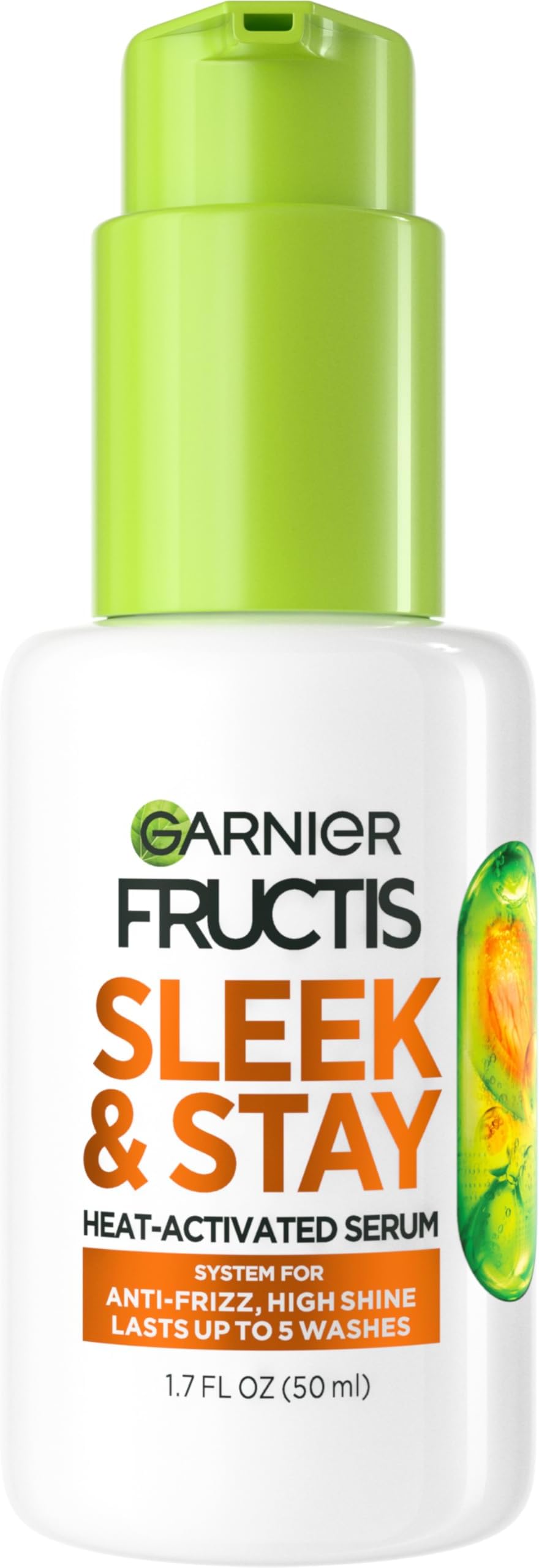Amazon.com: Garnier Fructis Sleek and Shine Sleek and Stay Hair Serum ...