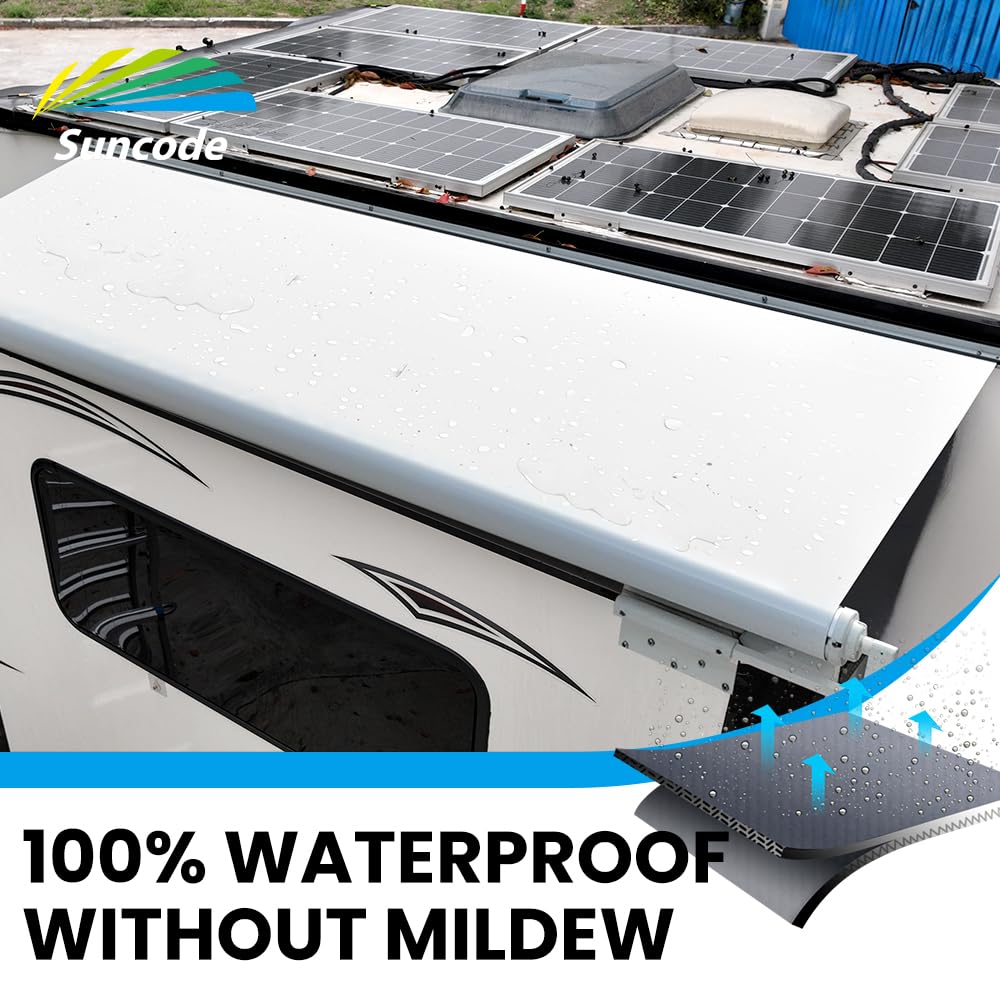Snapklik.com : Suncode RV Slide Topper Awning Complete Kit Universal ...