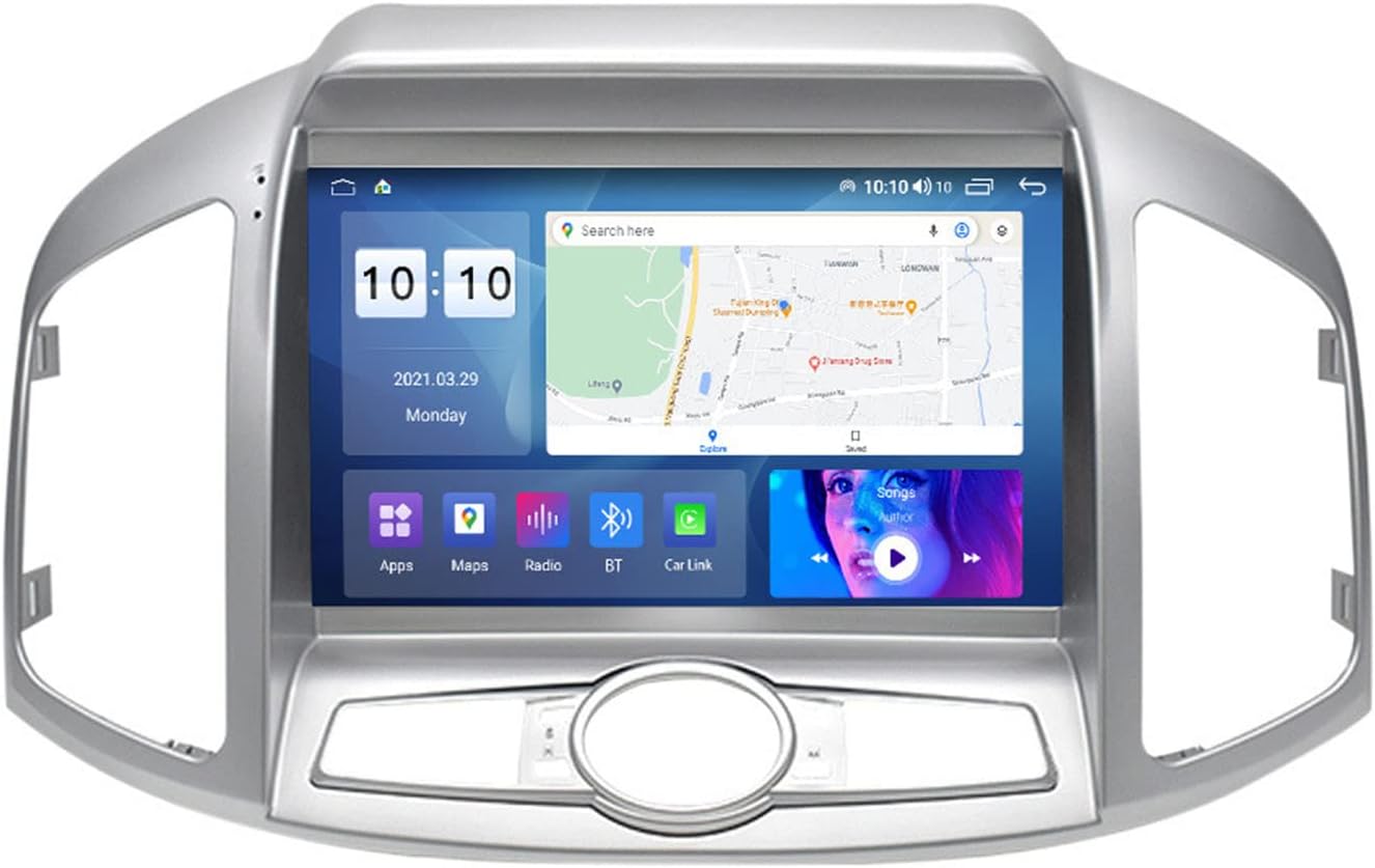 Amazon.com: PLOKM Estéreo de coche Android 12 para Chevrolet Captiva ...