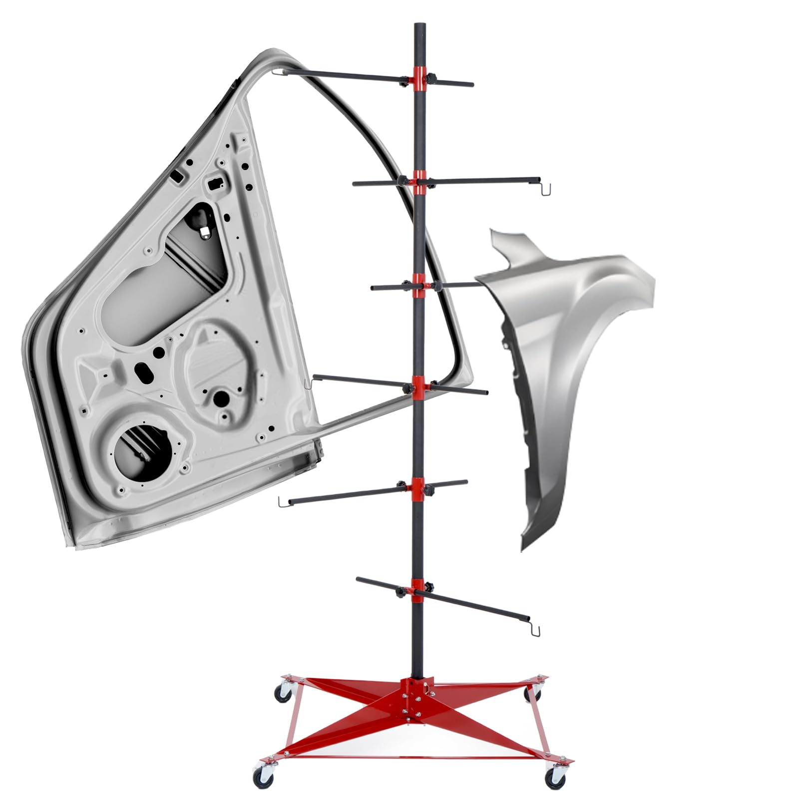Amazon.com: 71 Inch Panel Tree Automotive Paint Stand, Paint Rack with ...