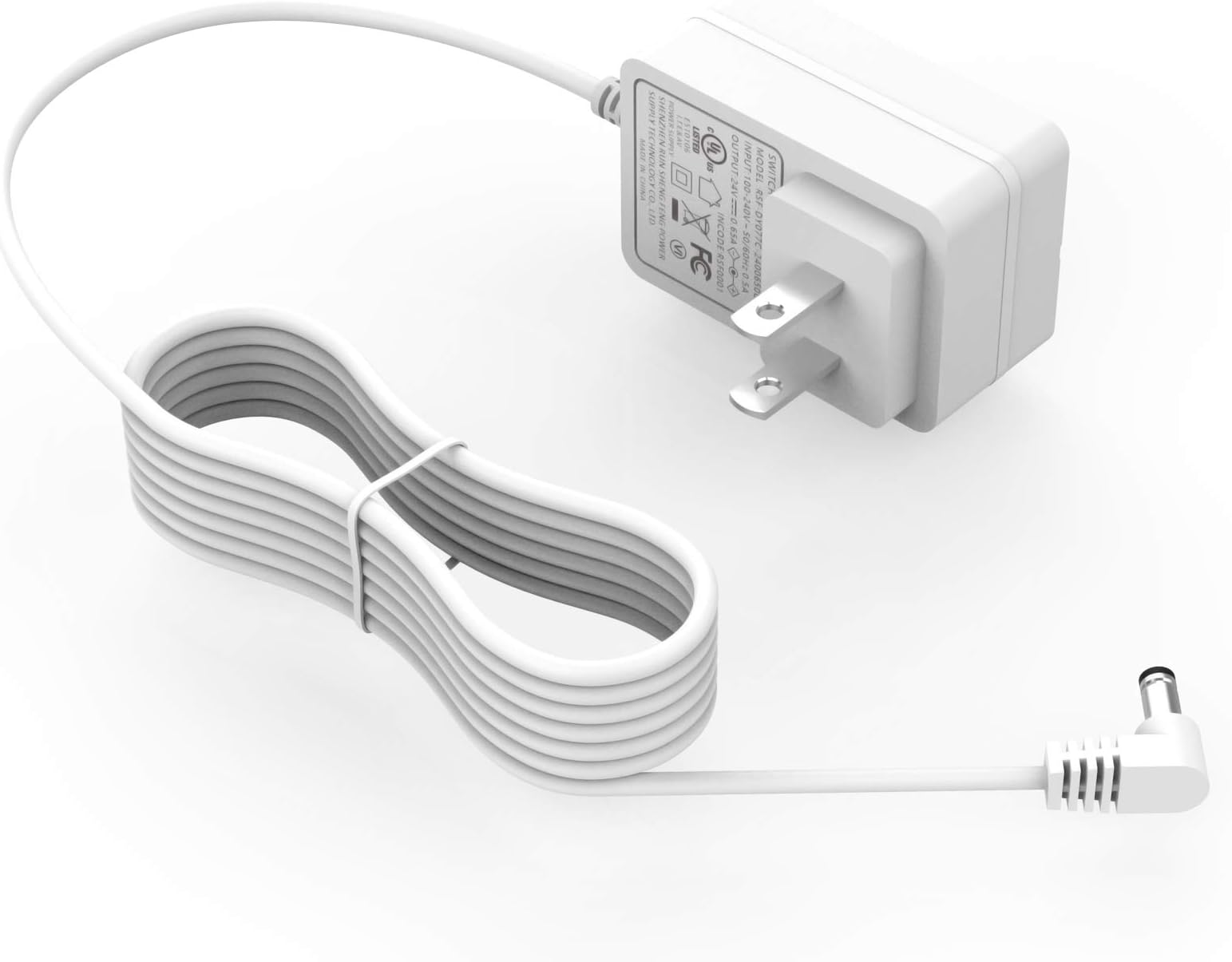 Amazon.com: [UL Listed] 24V Power Cord, iCreatin AC to DC Adapter ...