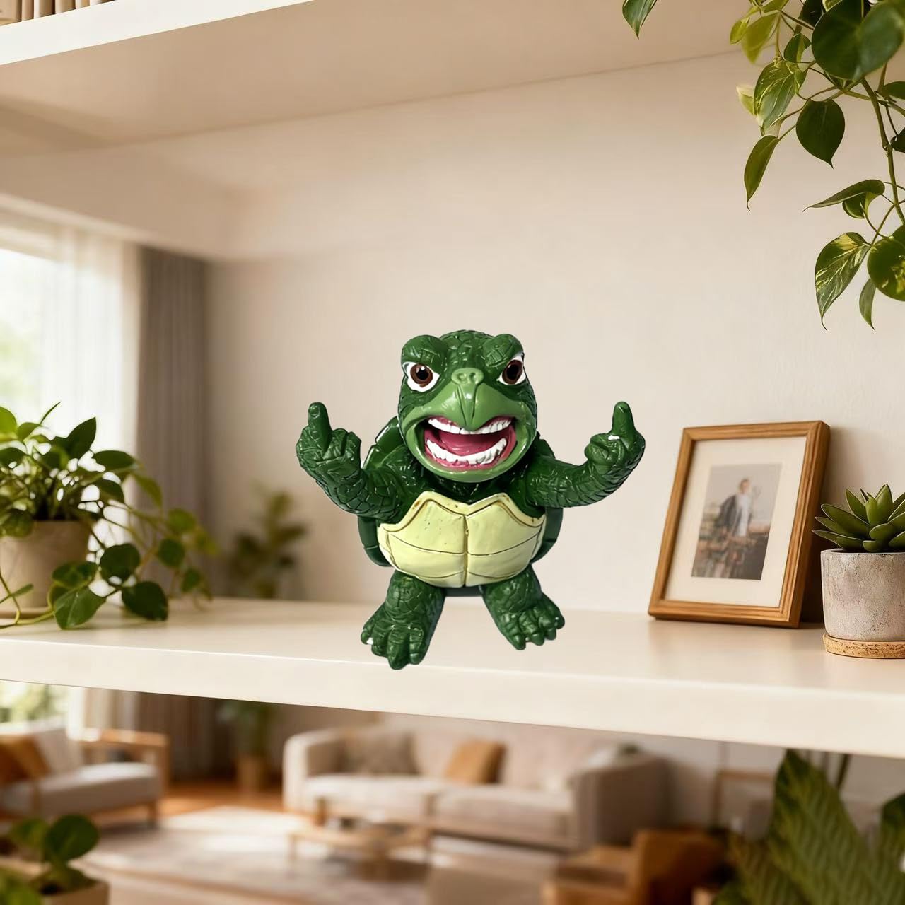 Snapklik.com : Funny Middle Finger Resin Garden Statue, Middle Finger ...