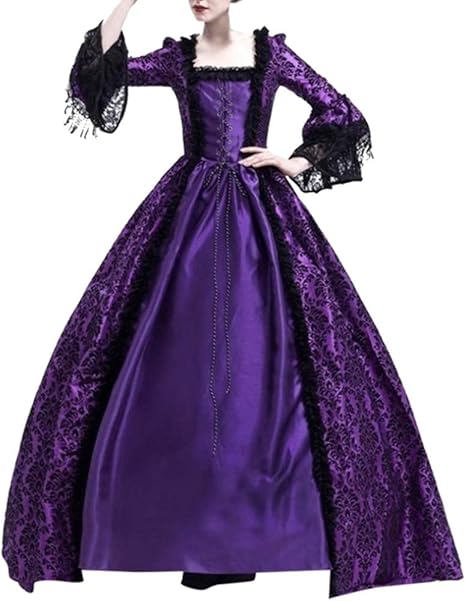 Amazon.com: 2022 Victorian Renaissance Dress for Women Plus Size Party ...