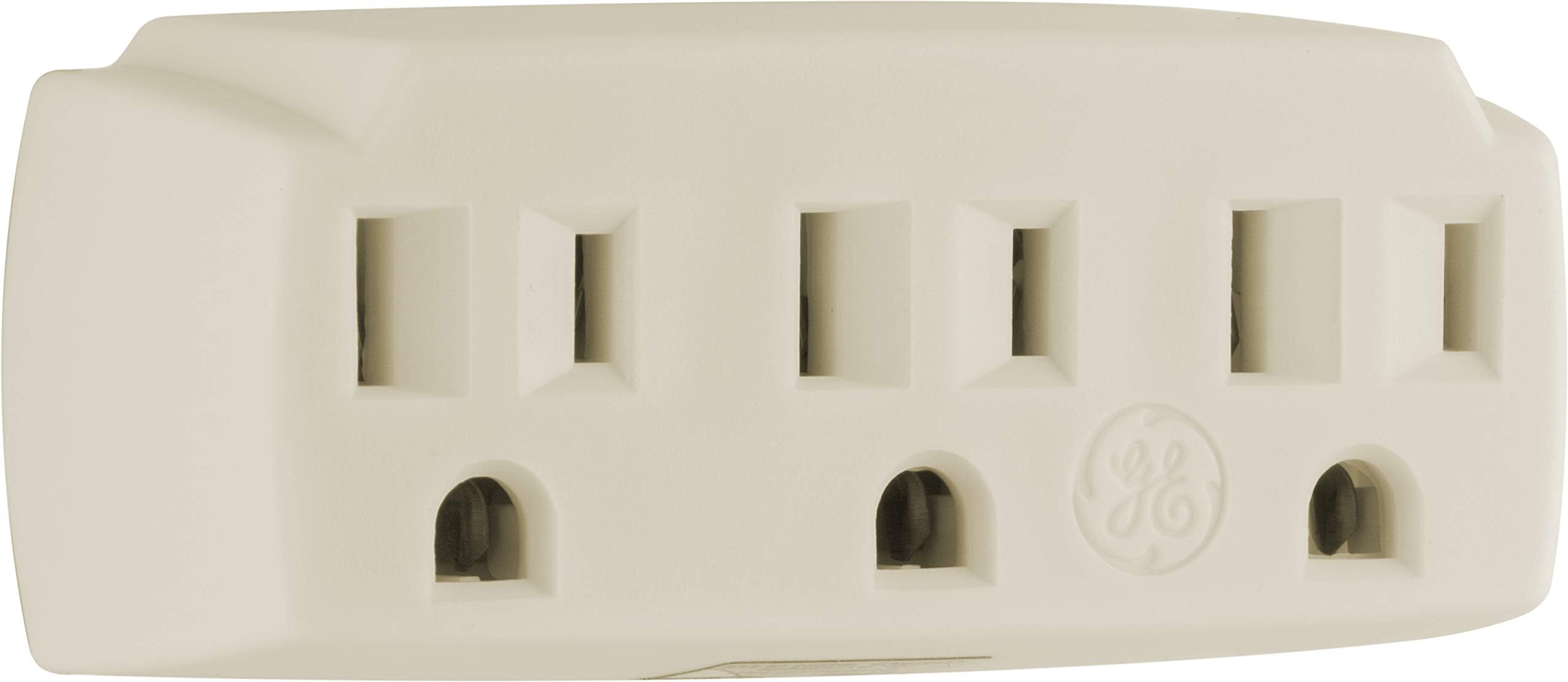 GE 3-Outlet Extender, Grounded Wall Tap, 3-Prong, Multiple Plug, Power ...