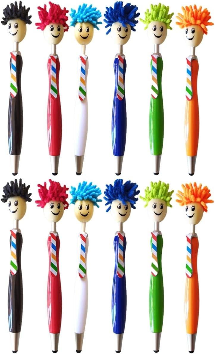 Amazon.com : Ciieeo 12 pcs creative ballpoint pen writing pen ballpoint ...
