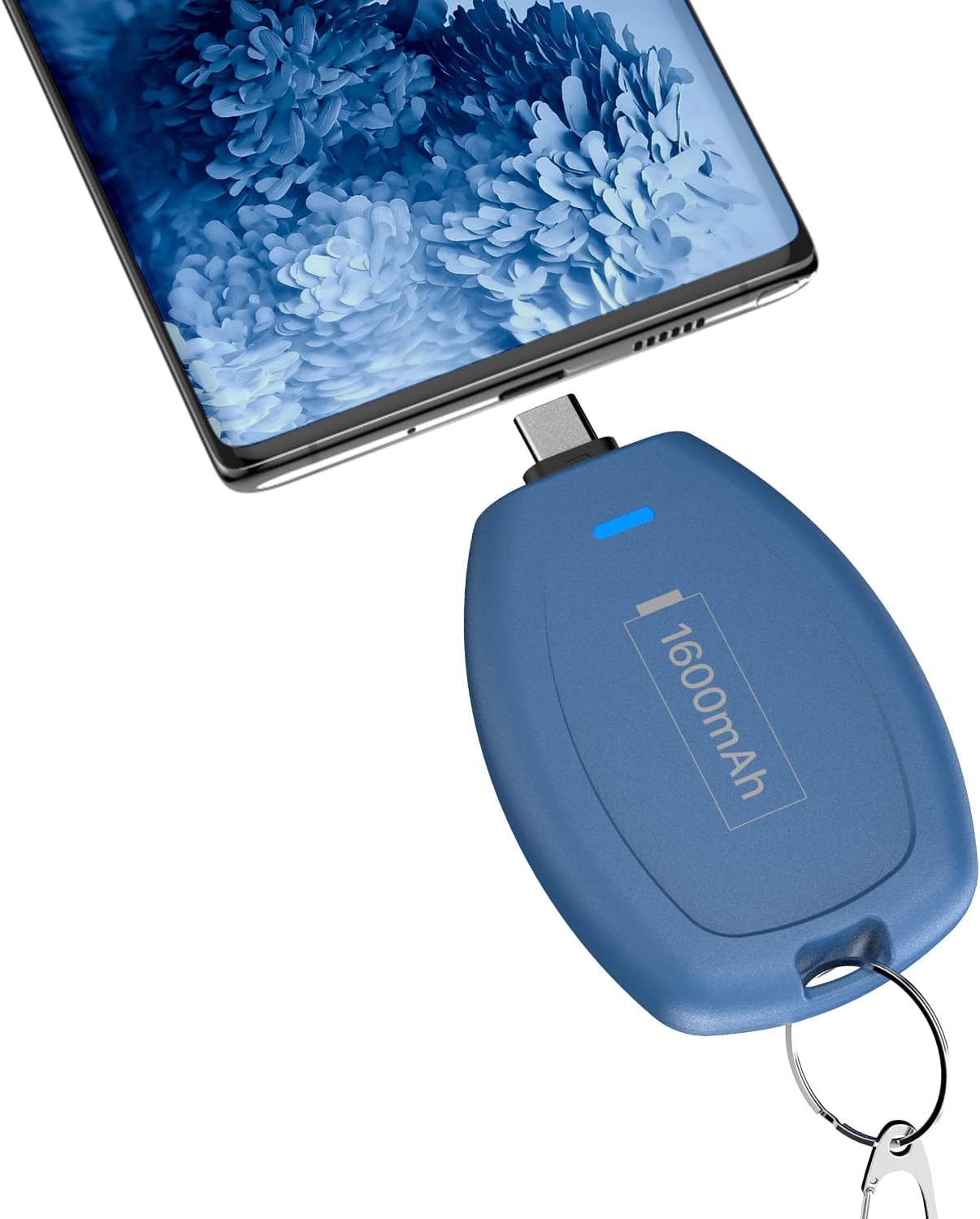 Amazon.com: LCLEBM Keychain Charger for Android, 1600mAh Mini Emergency ...