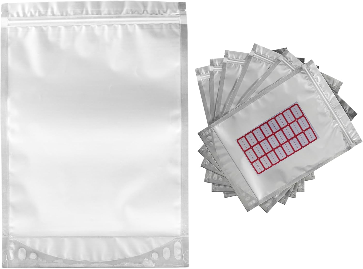 Amazon.com: house and hash Mylar Storage Bags – 1-Gallon Zip Sealable ...