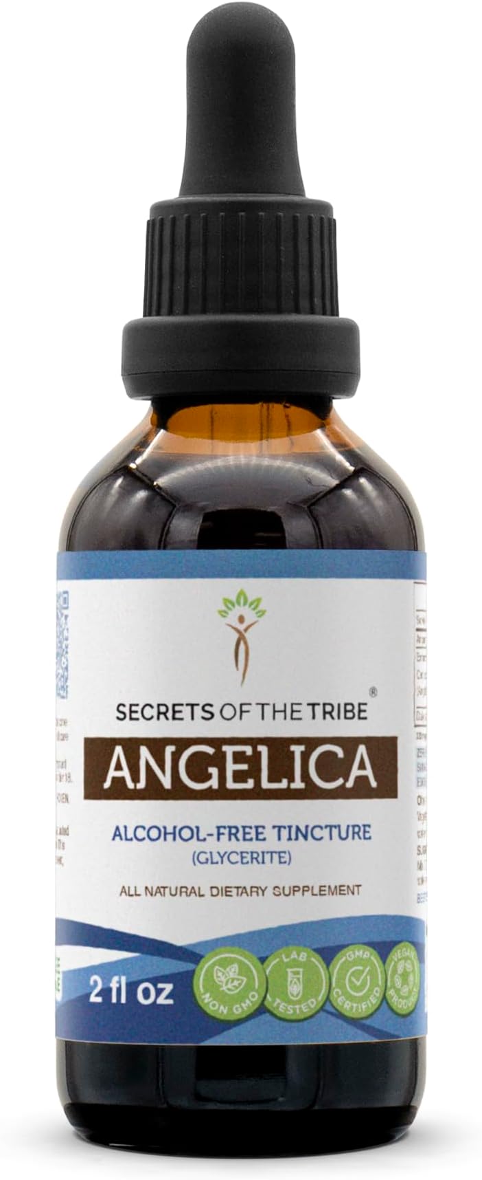 Amazon.com: Secrets of the Tribe Angelica Tincture Alcohol-Free Liquid ...