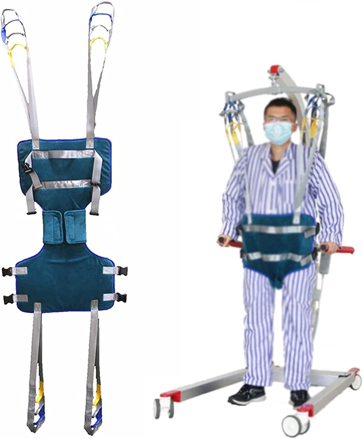 Amazon.com: GUNEL Patient Lift Sling Standing Walking Sling, Patient ...