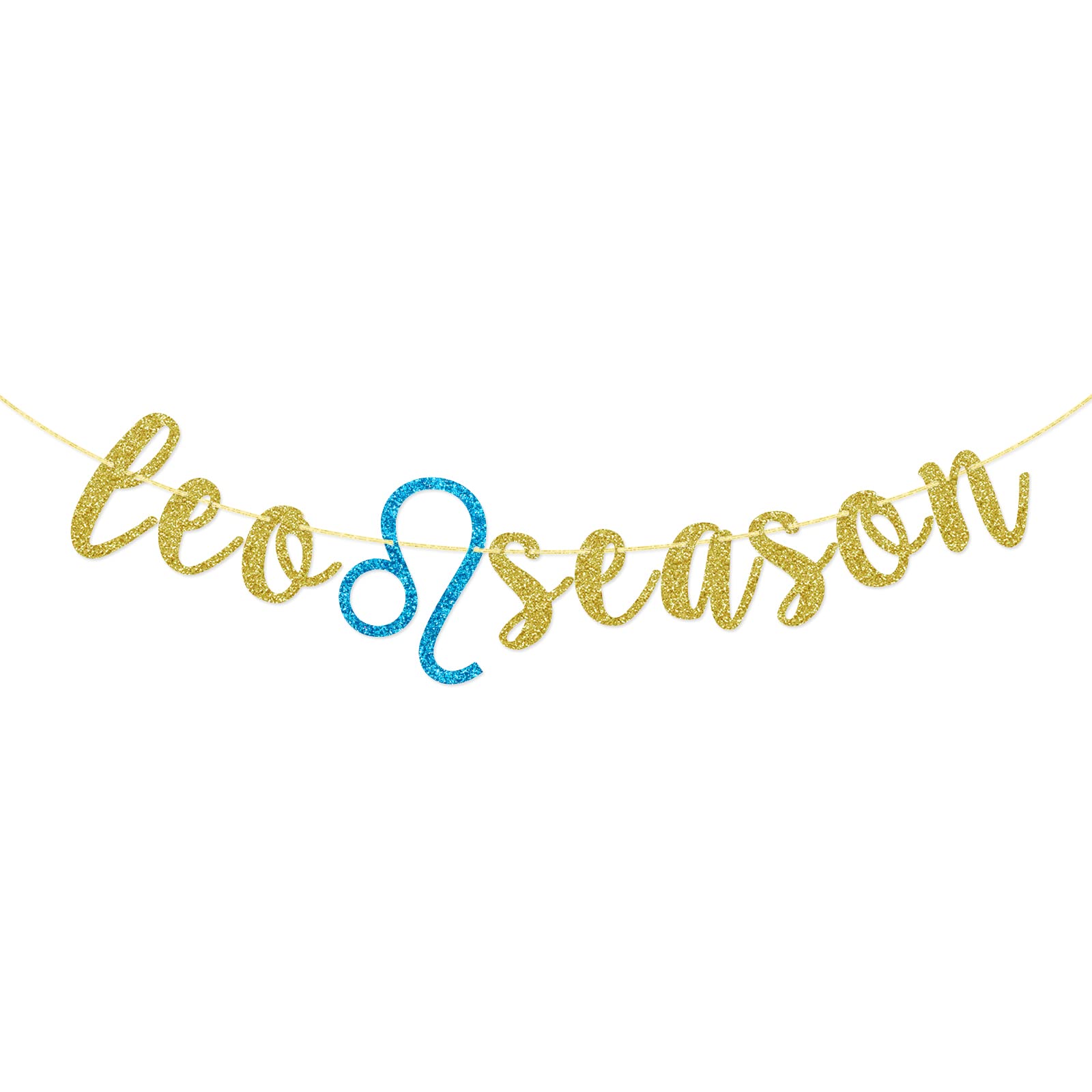 Amazon.com: Leo Season Banner, Zodiac Birthday Banner, July August ...