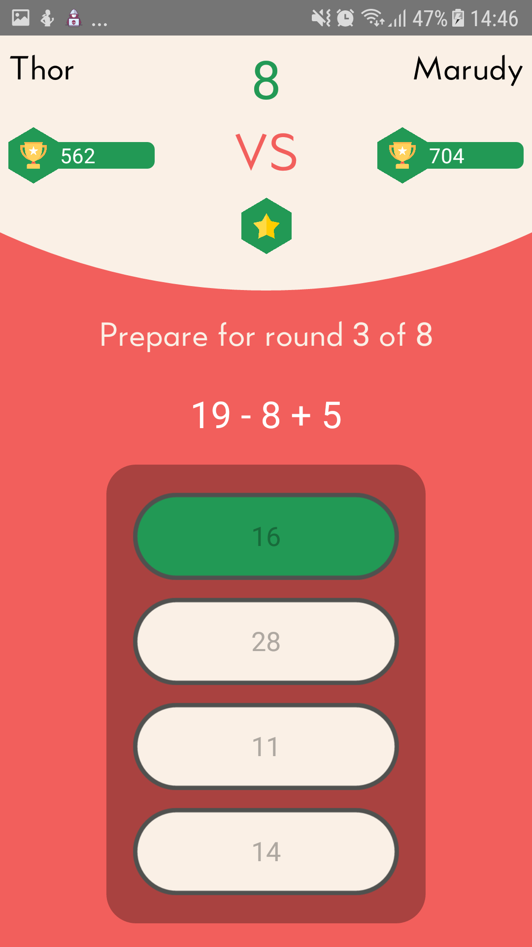 Math Warriors: 1vs1 game in real time - App on Amazon Appstore