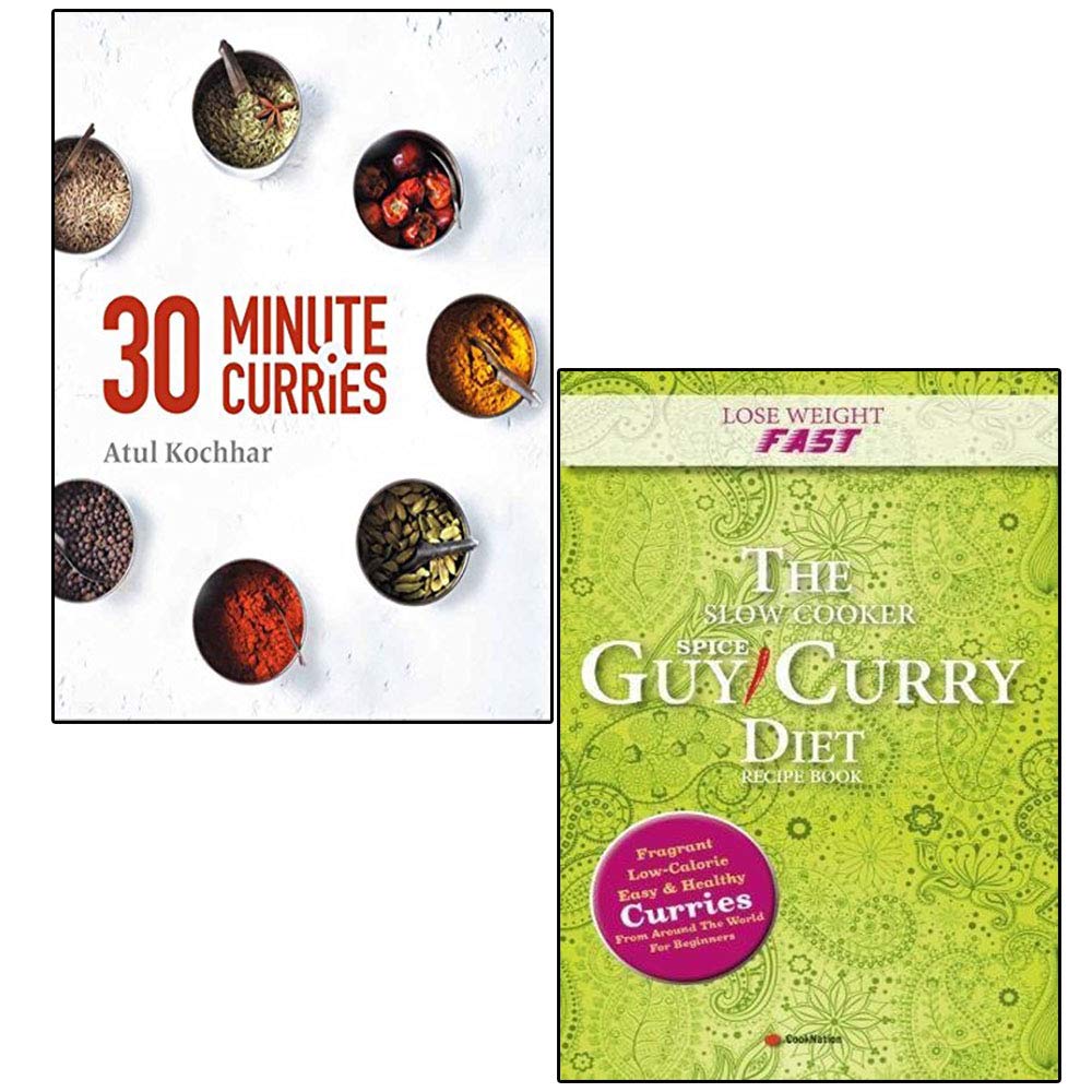 30 Minute Curries by Atul Kochhar and Lose Weight Fast The Slow Cooker ...