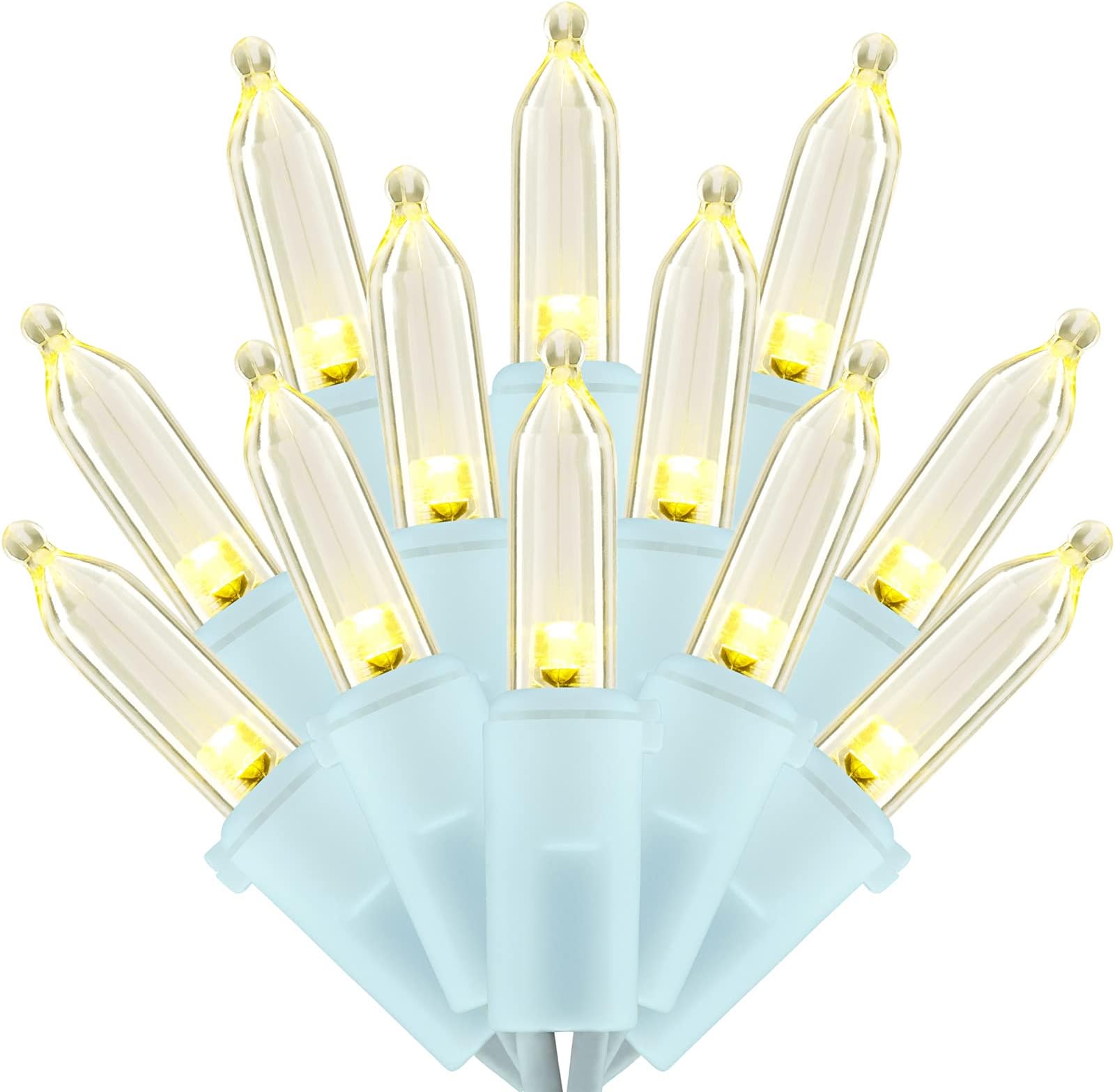 Amazon.com: SWEET SHINE 140 Warm White Raspberry One-Piece LED ...