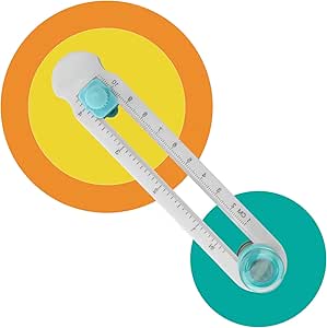 Amazon.com : Tissting Circle Cutter, 2-20cm Adjustable DIY Circular ...