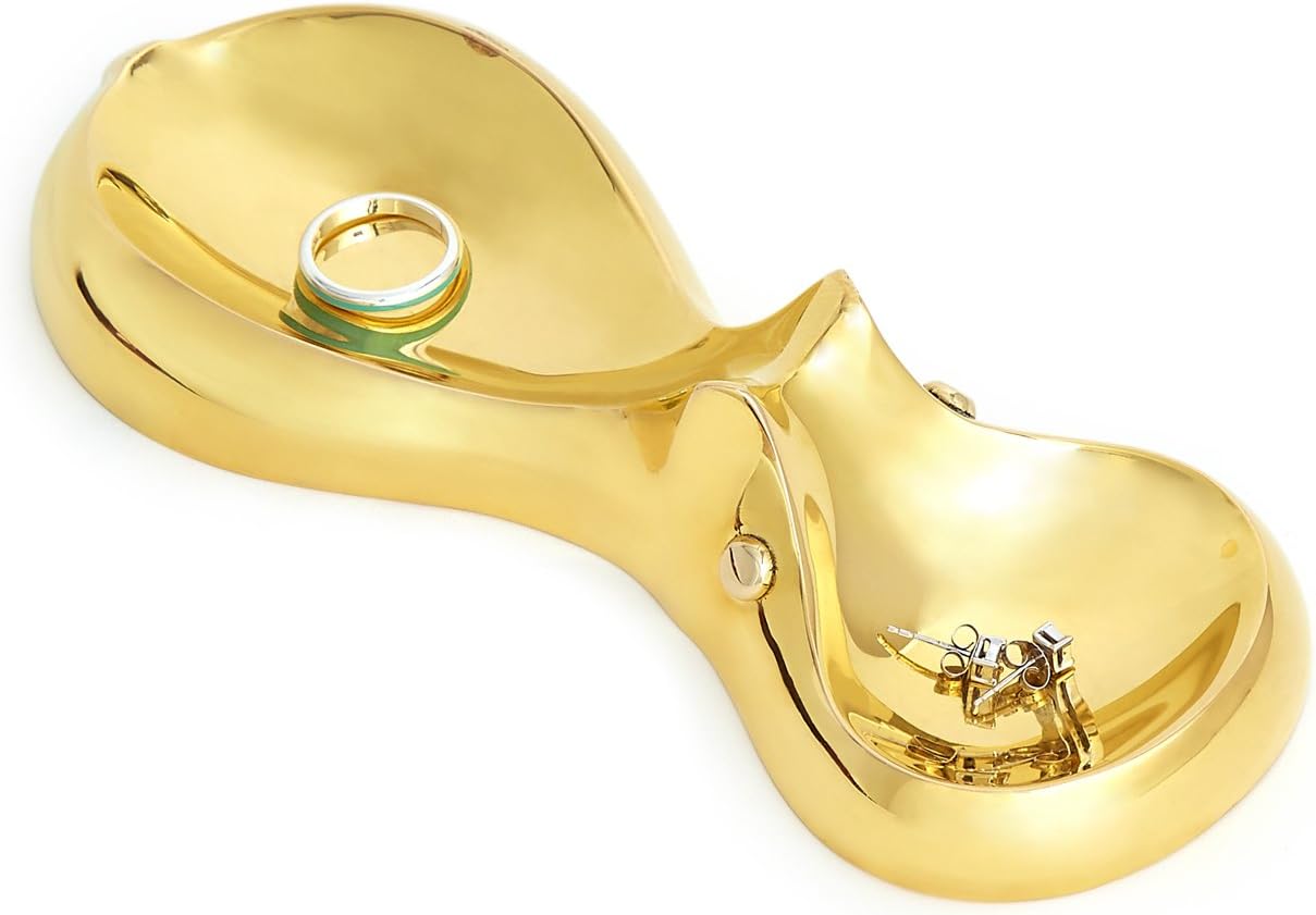 Amazon.com: Jonathan Adler 19646 Swimming Hippo Dish Brass : Home & Kitchen
