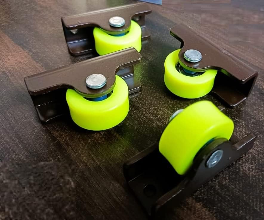 1VICTAC Heavy Duty FIX Caster Bearing Furniture Wheels 30mm 150KG ...