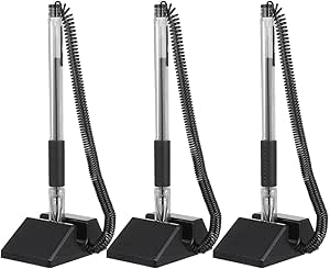 Amazon.com : 3pcs Secure Counter Pens with Adhesive Chain - Anti Pens ...