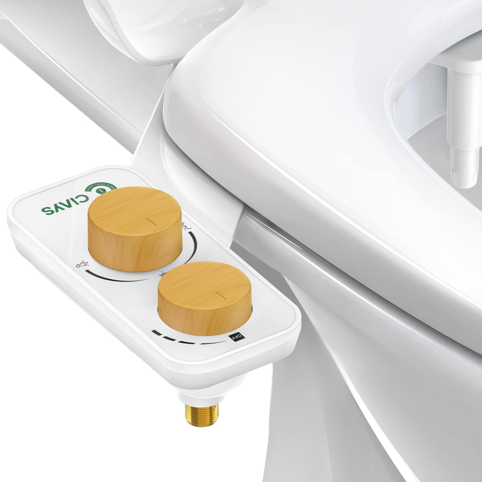 Snapklik.com : Ciays Toilet Bidet Non-Electric Bidet Toilet Attachment ...