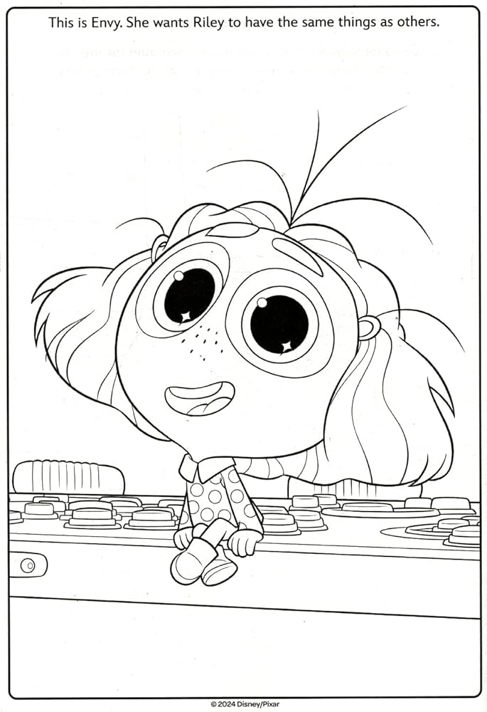 disney coloring pages inside out