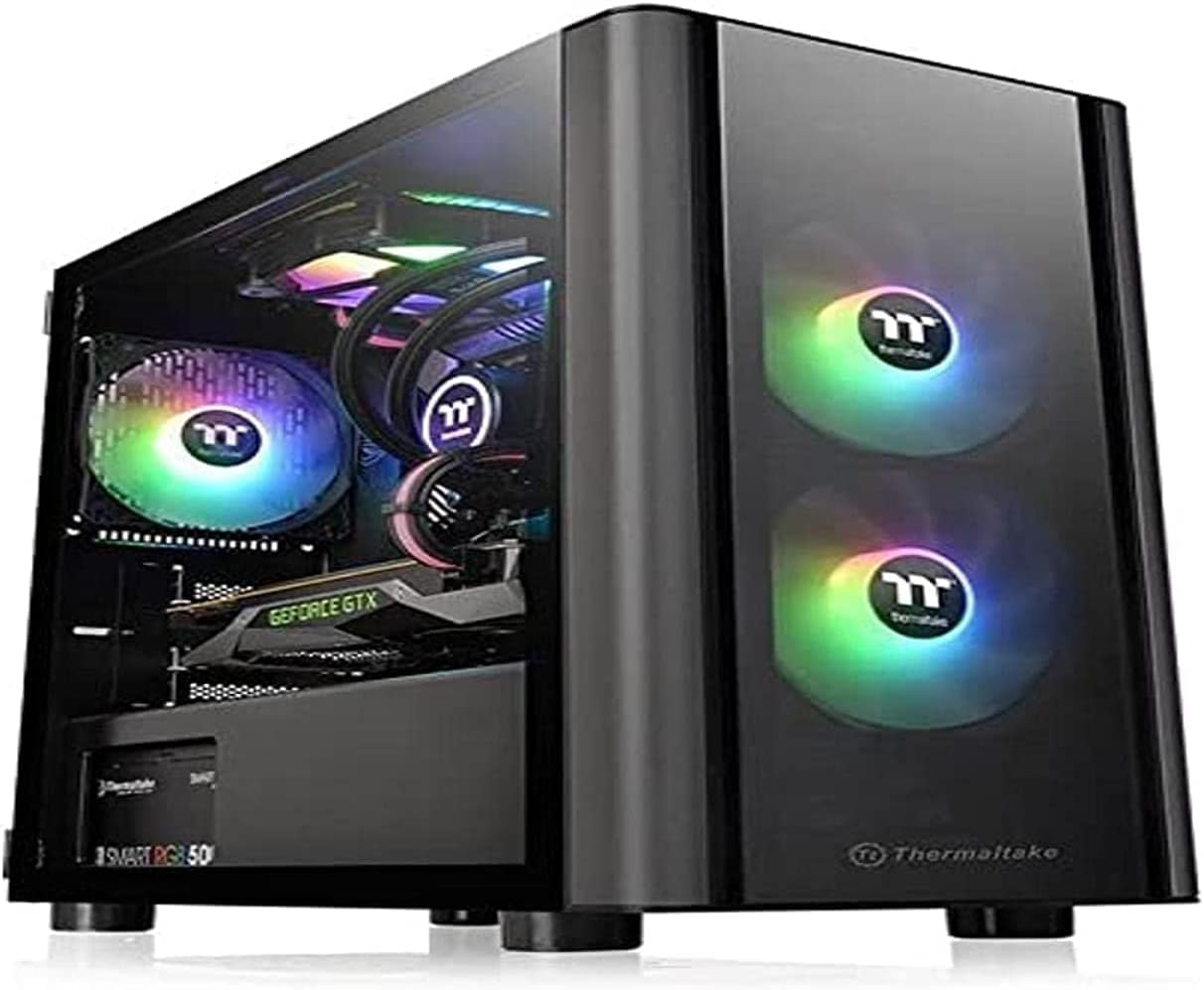 Amazon.com: Thermaltake V150 Tempered Glass Micro Chassis | PC Case ...