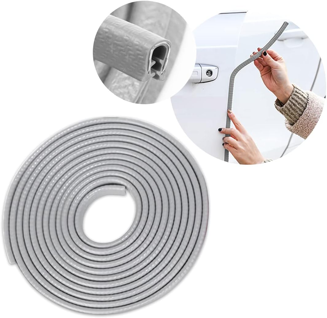 CGEAMDY Universal Rubber Seal Protector, U Shape Edge Trim Door ...